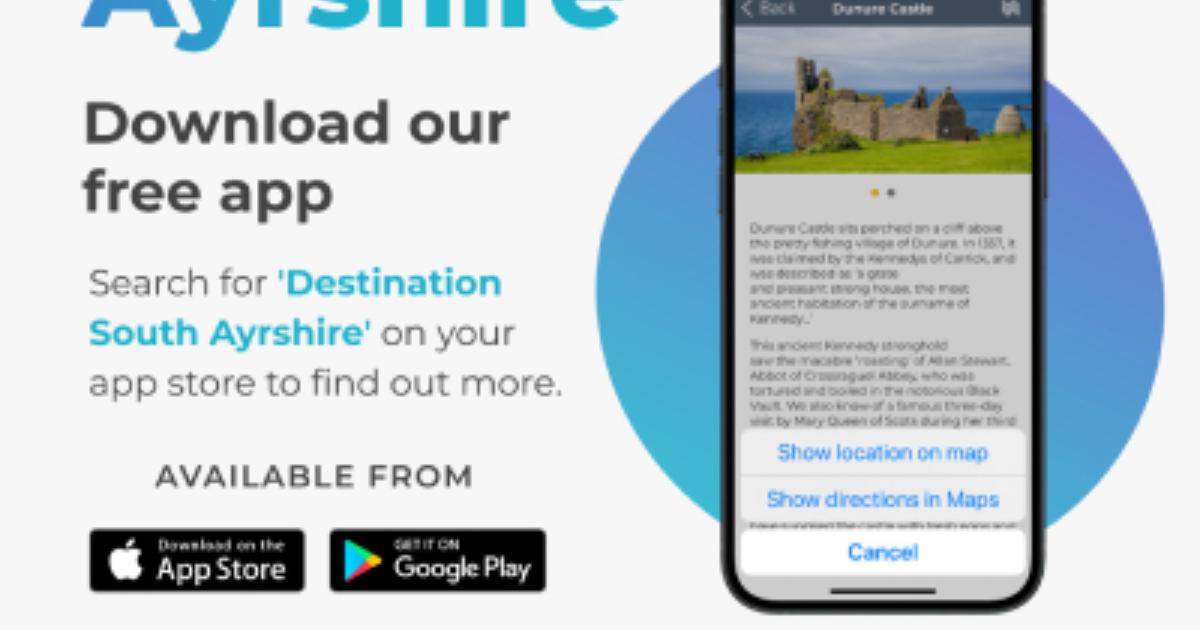 Destination South Ayrshire Launch New Mobile App! - South Ayrshire Council