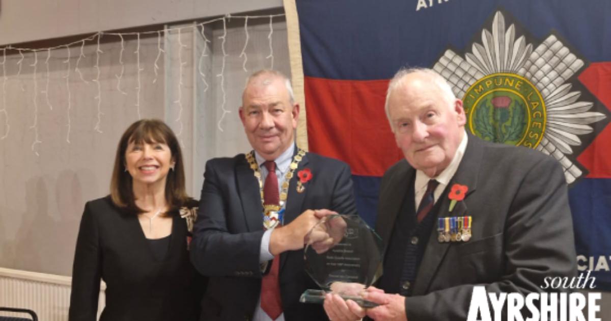 Provost celebrates centenary of Scots Guards Association Ayrshire ...