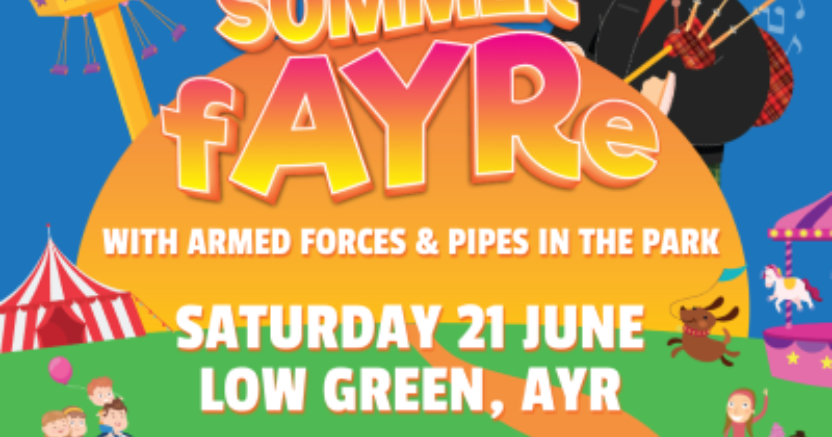 Fun for the whole family at Summer fAYRe with Armed Forces and Pipes in ...
