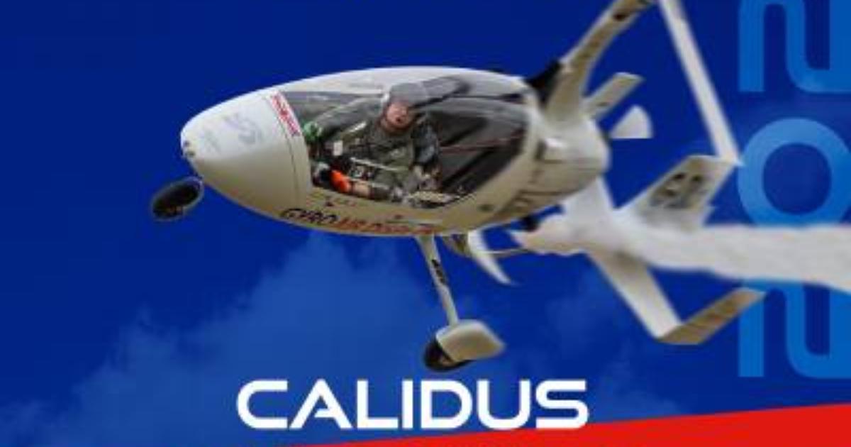 Calidus Autogyro to display at 2025 airshow - South Ayrshire Council
