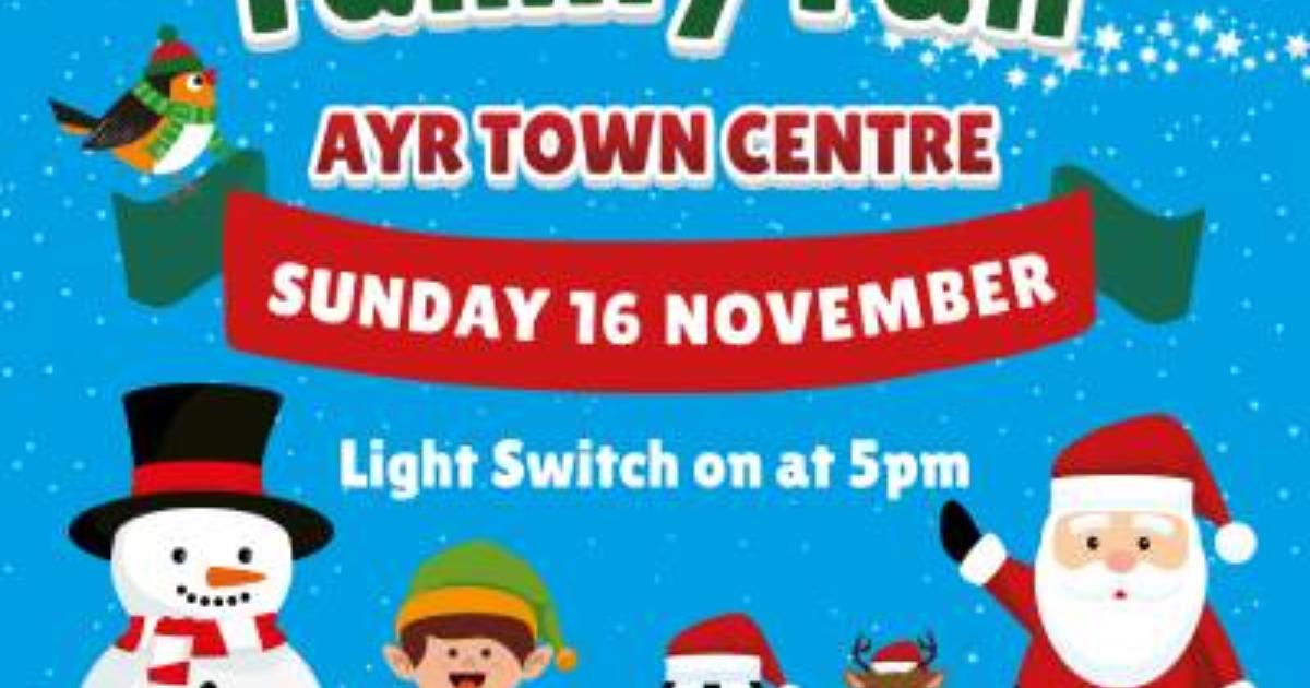 South Ayrshire gets into the seasonal spirit with a "Festive Family Fun ...