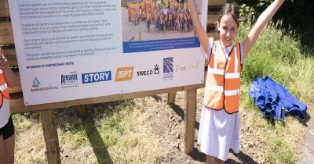 Pupils sow the seeds for new underpass and sensory garden - South ...